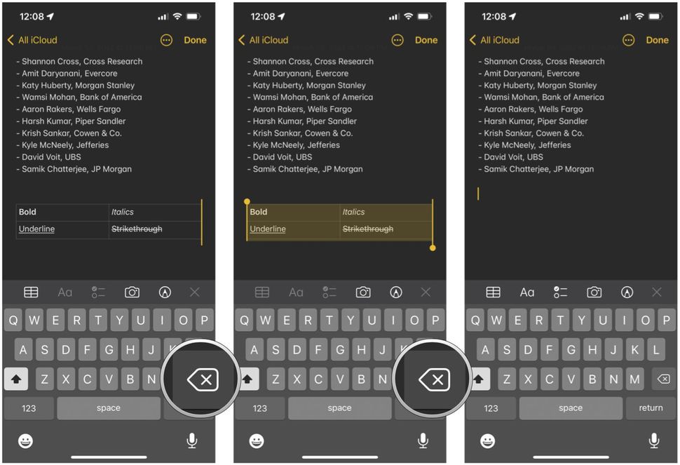 How to use tables in Notes on iPhone and iPad | iMore