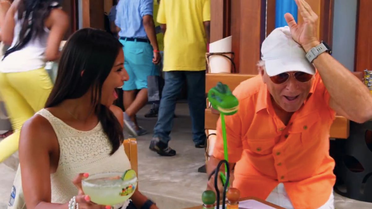 The Story Behind Jurassic World's Famous Margarita Man | Cinemablend