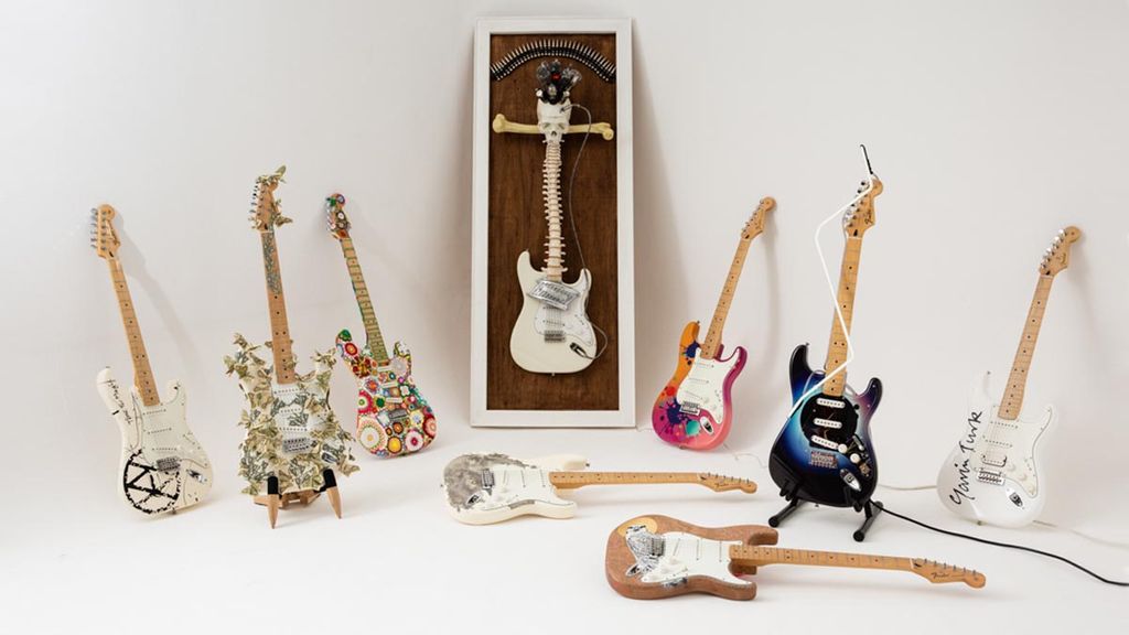 The Big Issue is auctioning 9 unique artist-customised Fender ...