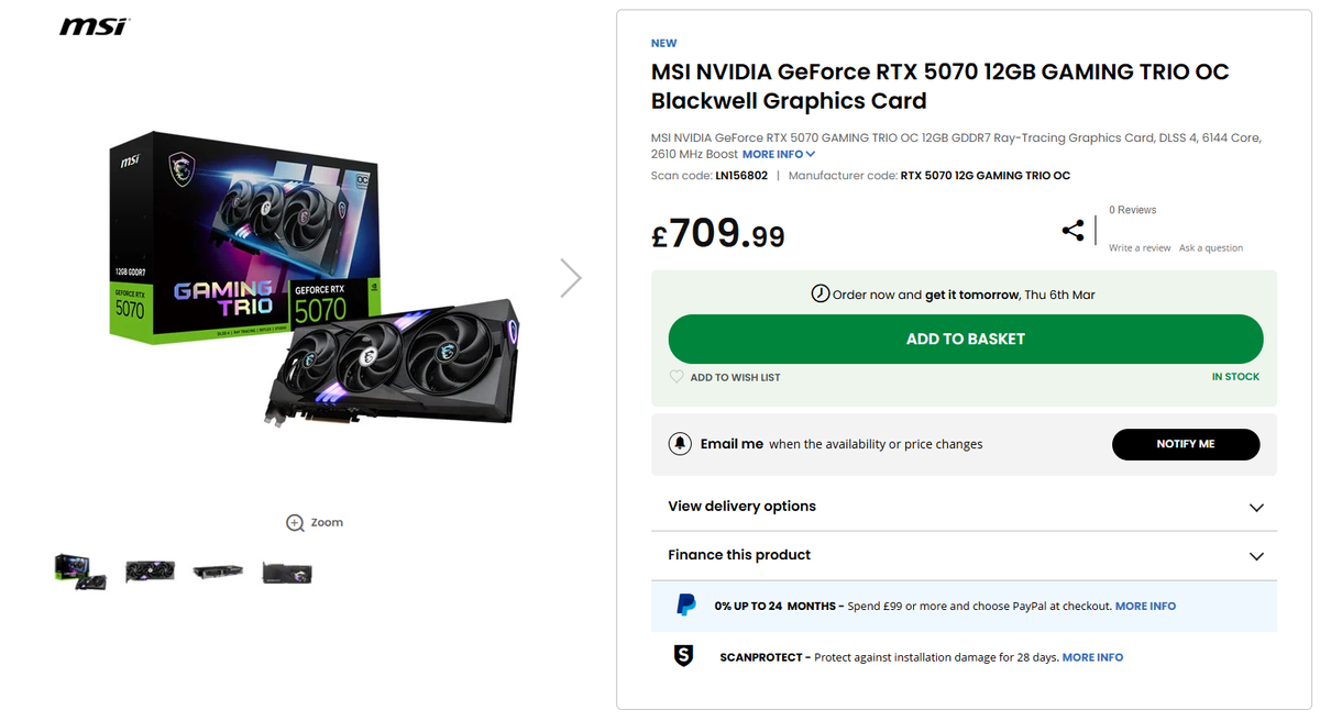 Nvidia RTX 5070 launch day live: Heaps of non-MSRP cards and a handful ...