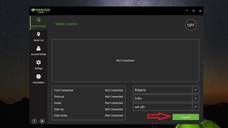 How to connect to an IPVanish server on Windows | TechRadar