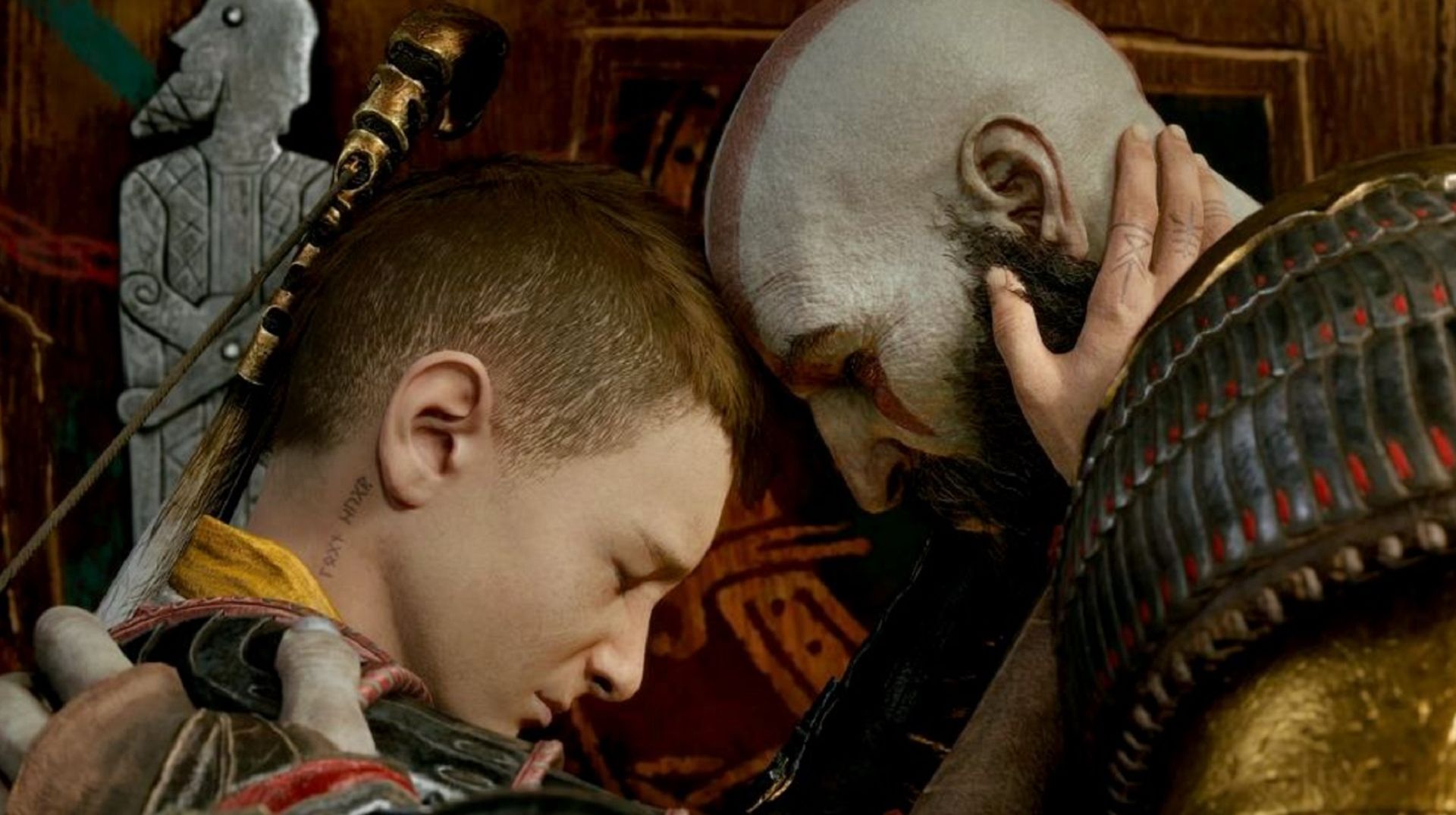 God of War Kratos star Christopher Judge on watching Atreus' actor grow up alongside the boy ...