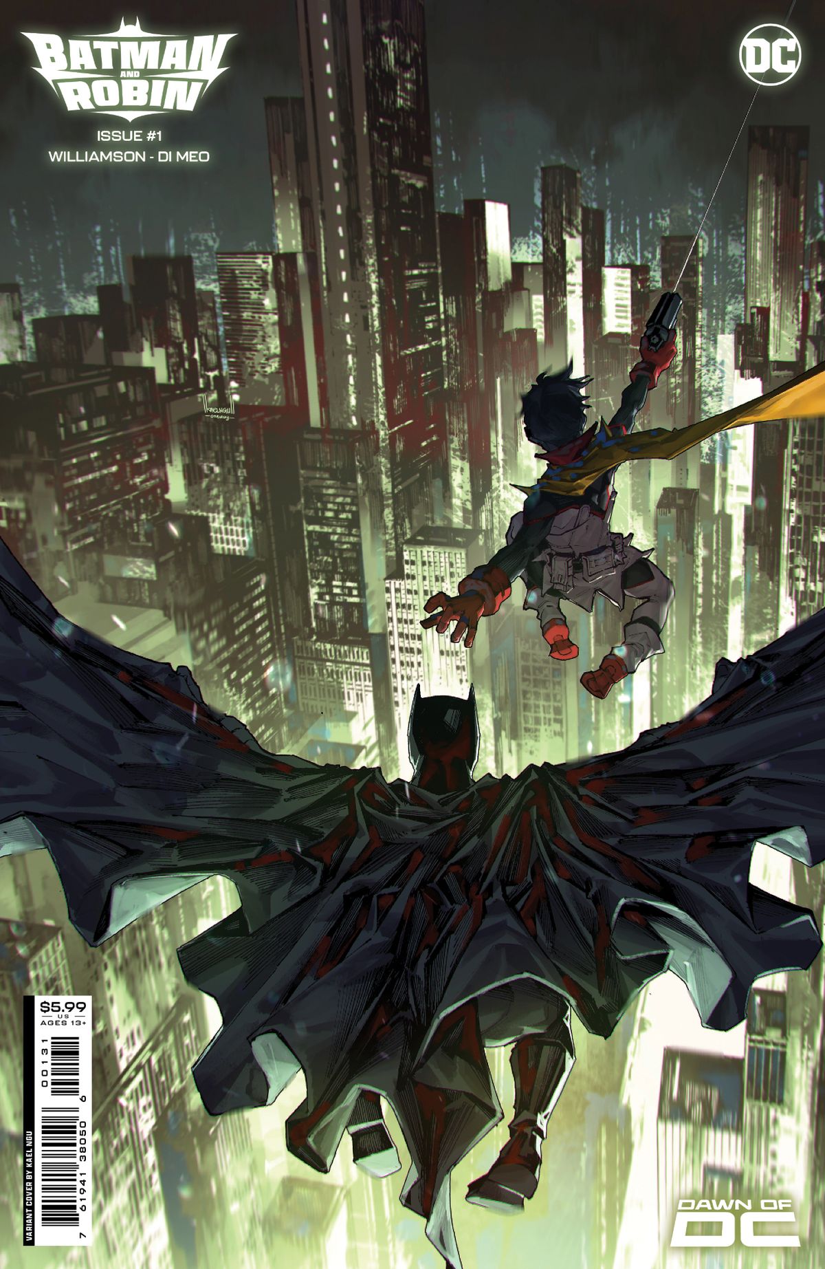 Bruce and Damian enjoy some family time while tackling the mystery of ...