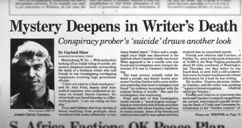 Fact v Fiction: The Octopus Murders — What happened to Danny Casolaro ...