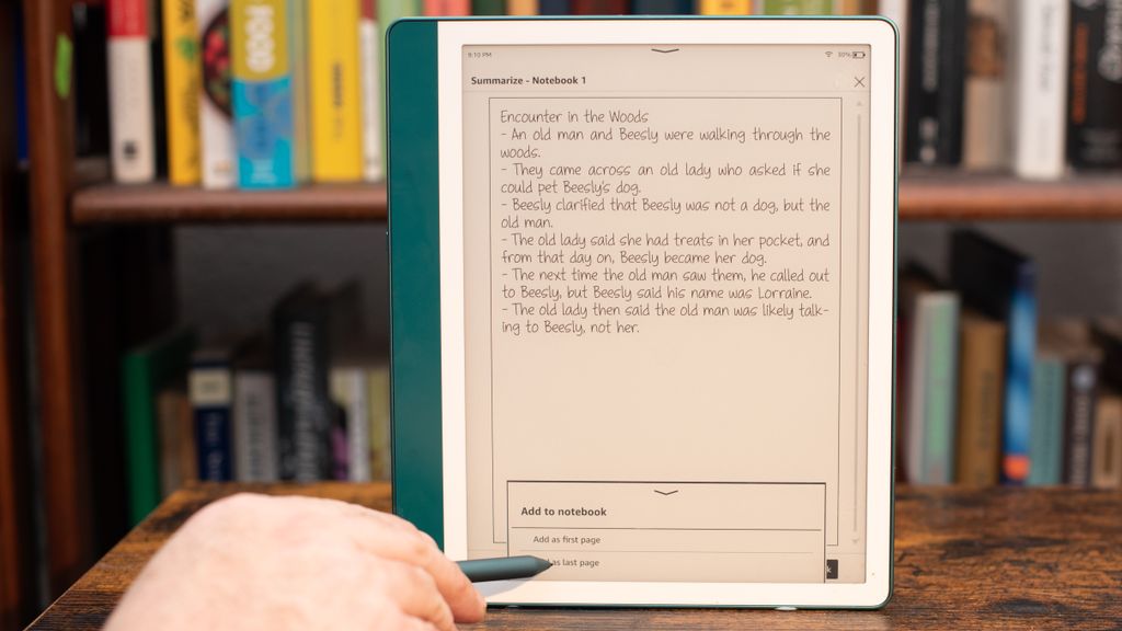 Amazon Kindle Scribe (2024) review: a better Kindle for writing, with ...