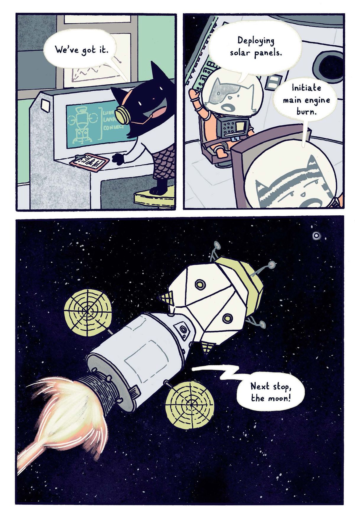 Space Cats Push the Furry Frontier in New 'CatStronauts' Book Series ...