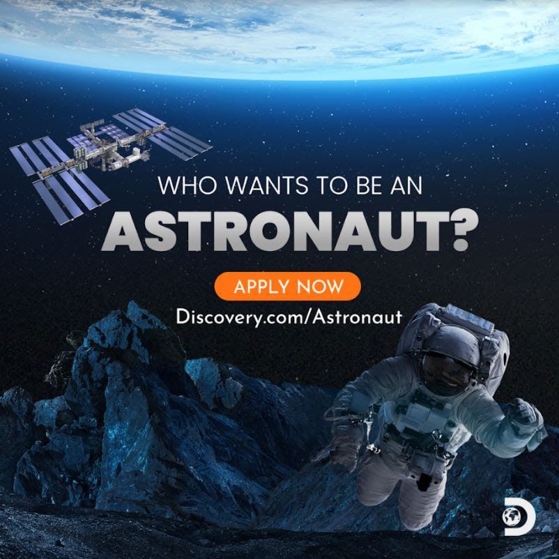 Discovery Channel's 'Who Wants To Be An Astronaut' will launch a ...