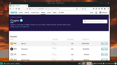 SoFi Invest crypto trading platform review | TechRadar