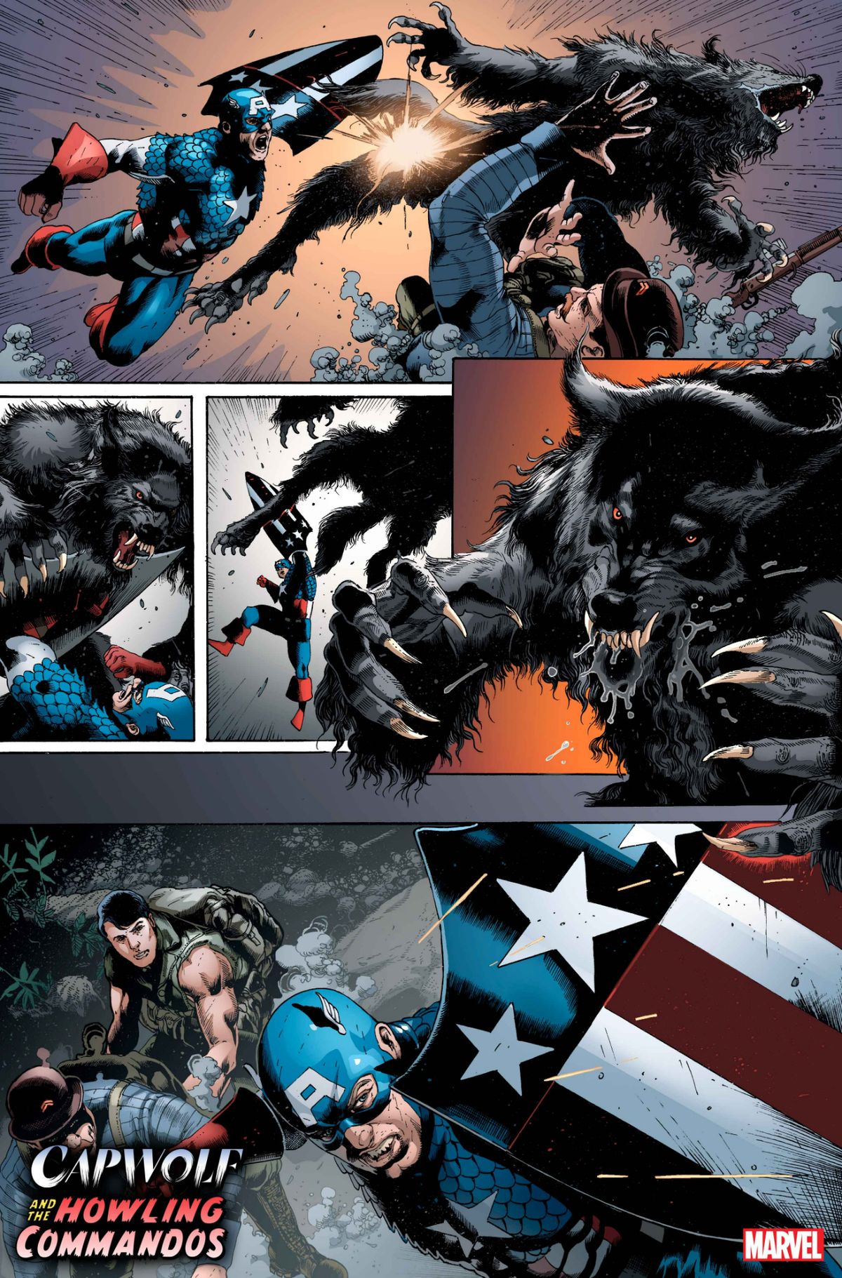 Meet the villain of Capwolf and the Howling Commandos #1 in this early preview | GamesRadar+