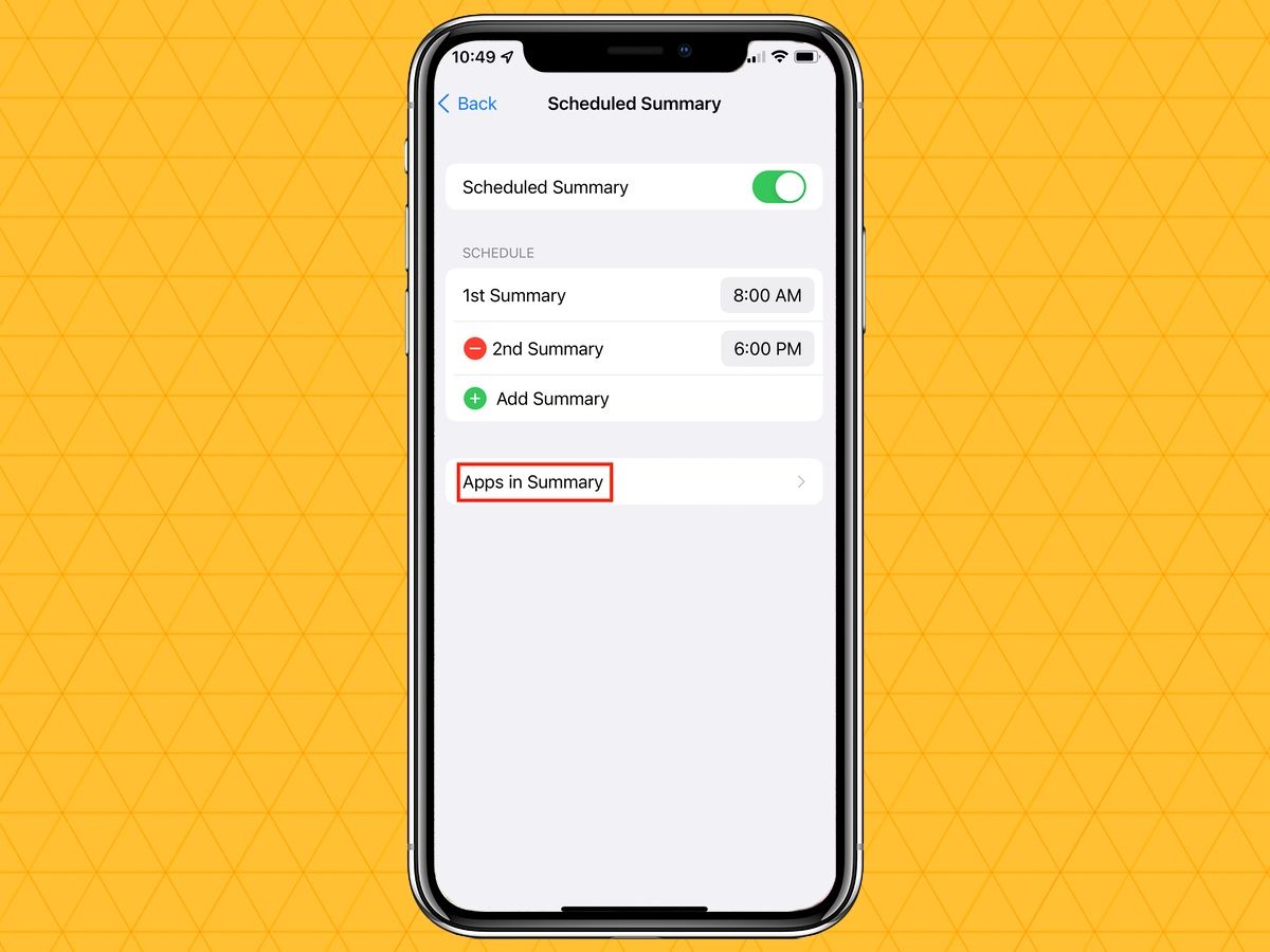 How to set up a notification summary in iOS 15 | Tom's Guide