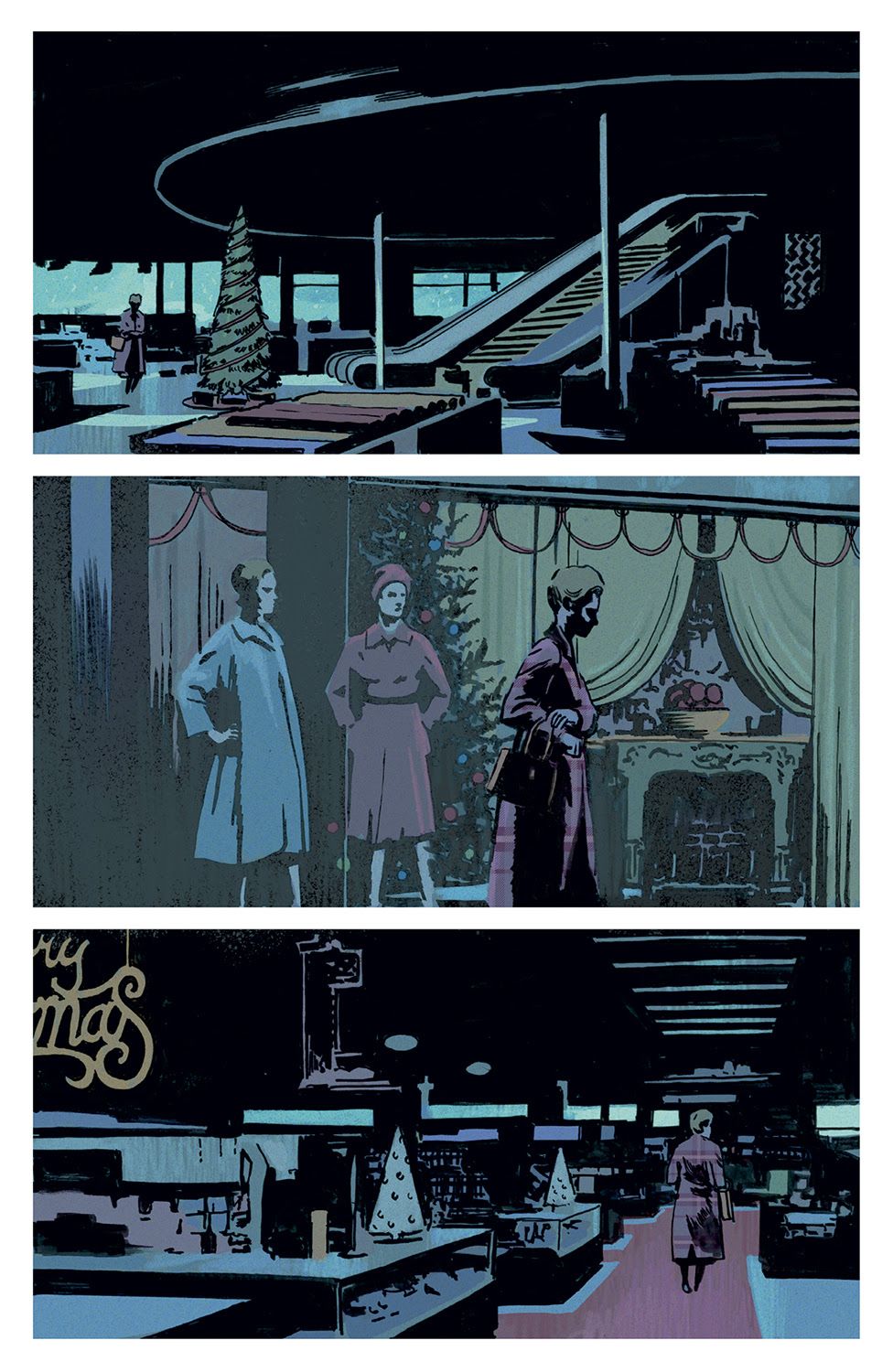 Santa's on a slay ride in Christmas-themed horror comic The Deviant ...