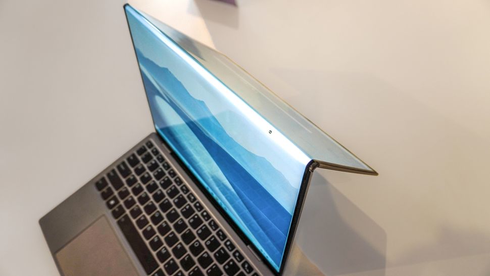 I just tried Lenovo's 18-inch foldable laptop concept — and it sets a ...