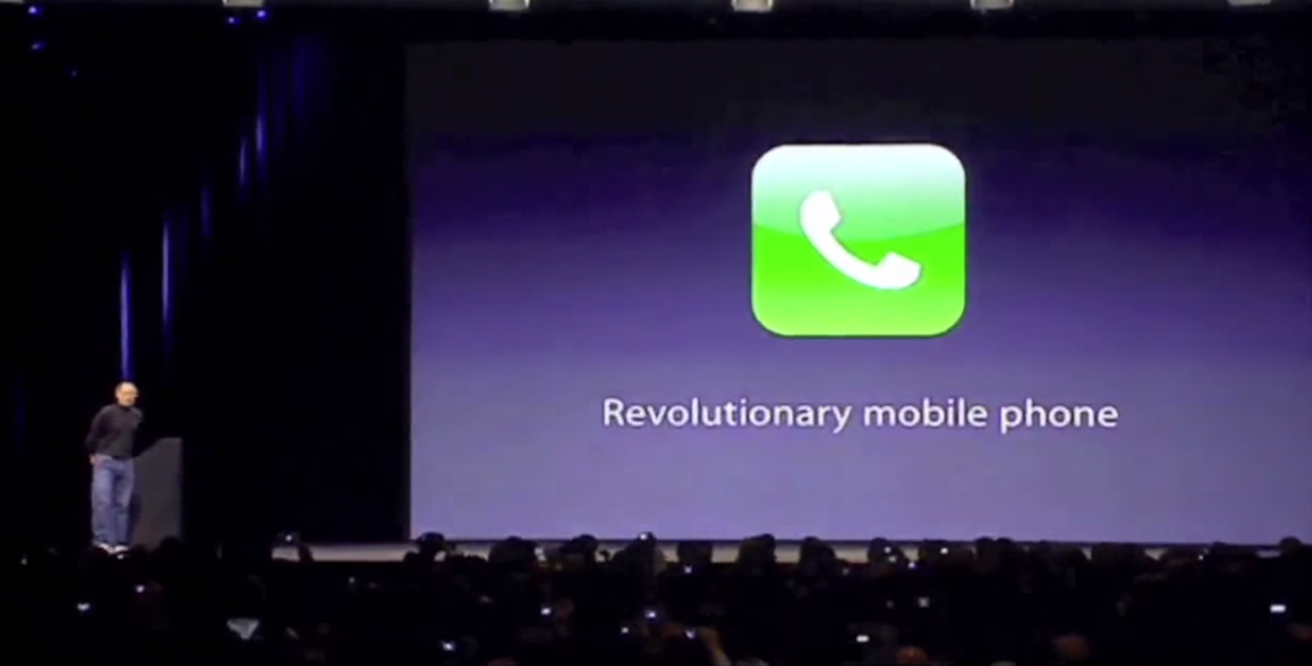 Here's Steve Jobs introducing the first iPhone | The Week