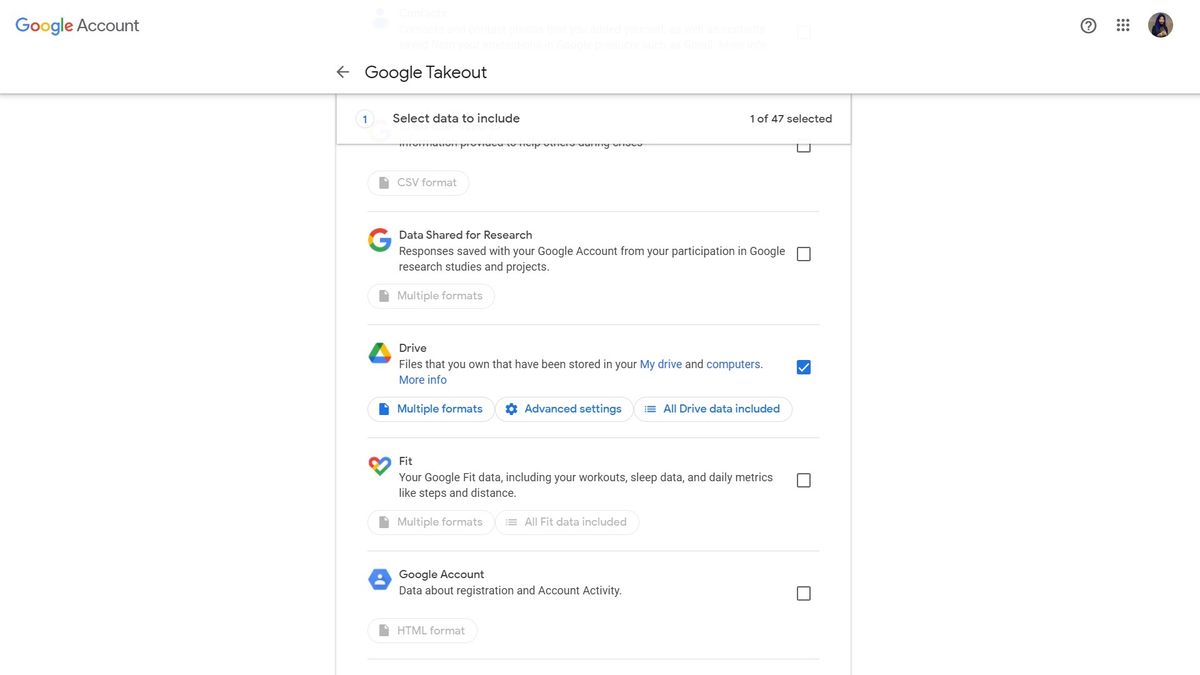 How to use Google Takeout to export and download your data from Google ...