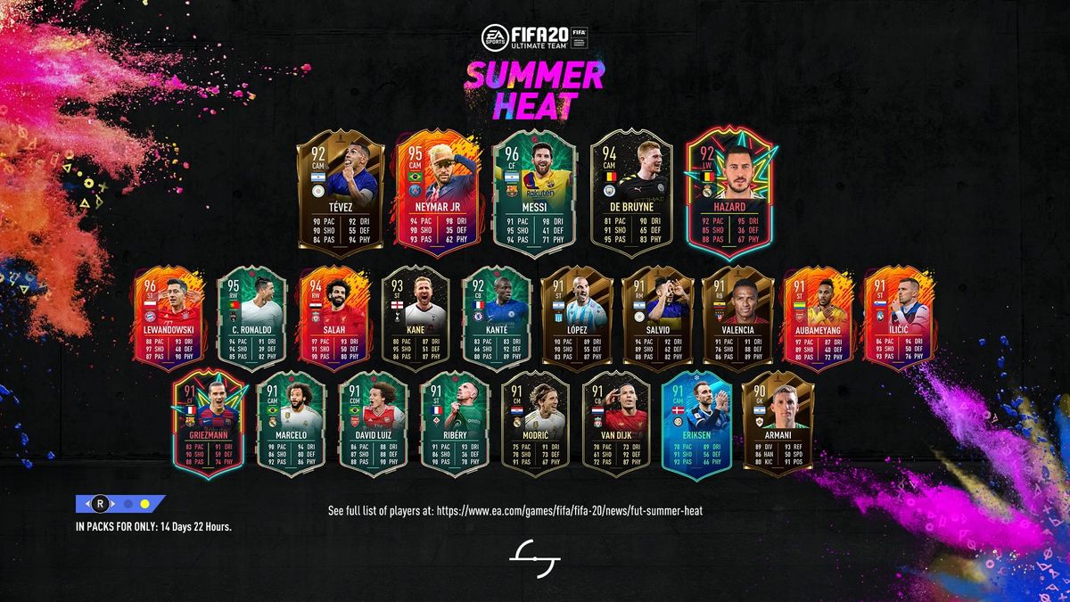 FIFA 20 Summer Heat: all you need to know about EA's 'best of' promo ...