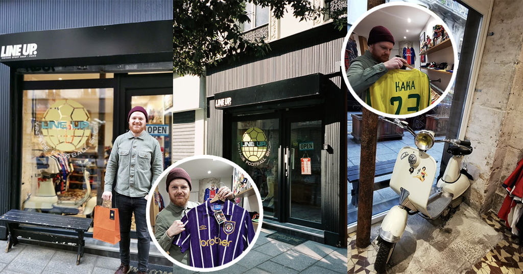 Discovering 'Line Up' a hidden, vintage football shirt shop that could ...