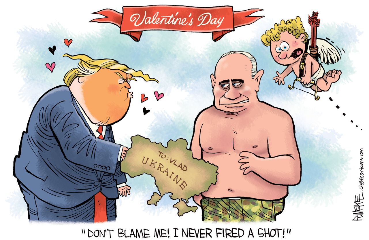 5 heart-stopping cartoons about Valentine's Day | The Week
