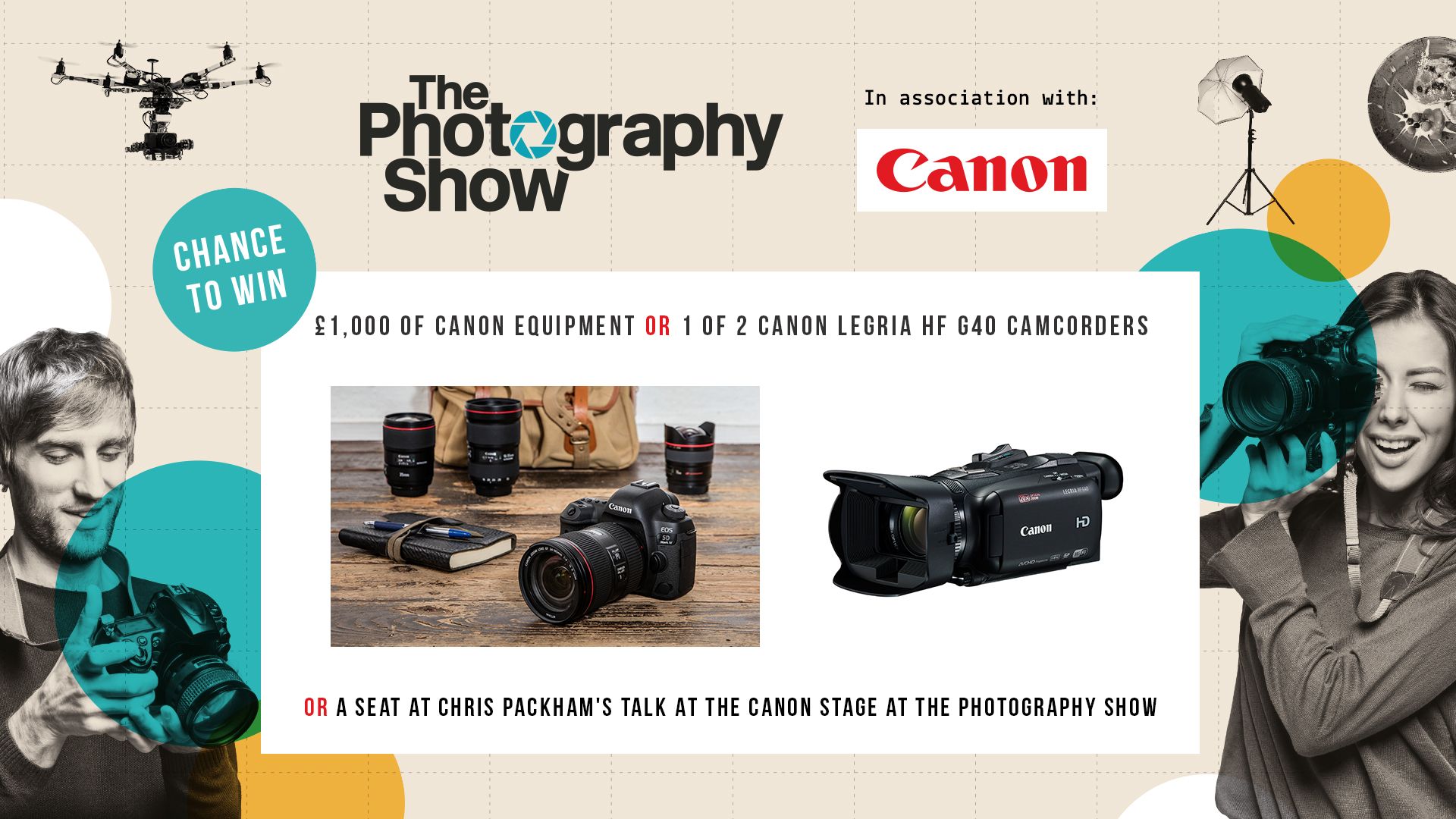 Win £1000 worth of Canon kit with The Photography Show! | Digital ...