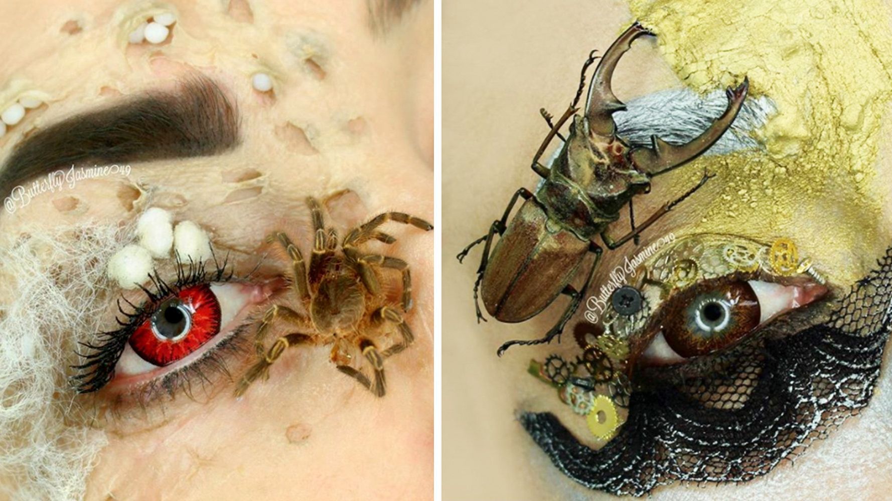 Meet the Makeup Artist Who Uses Real Bugs on Her Face | Marie Claire