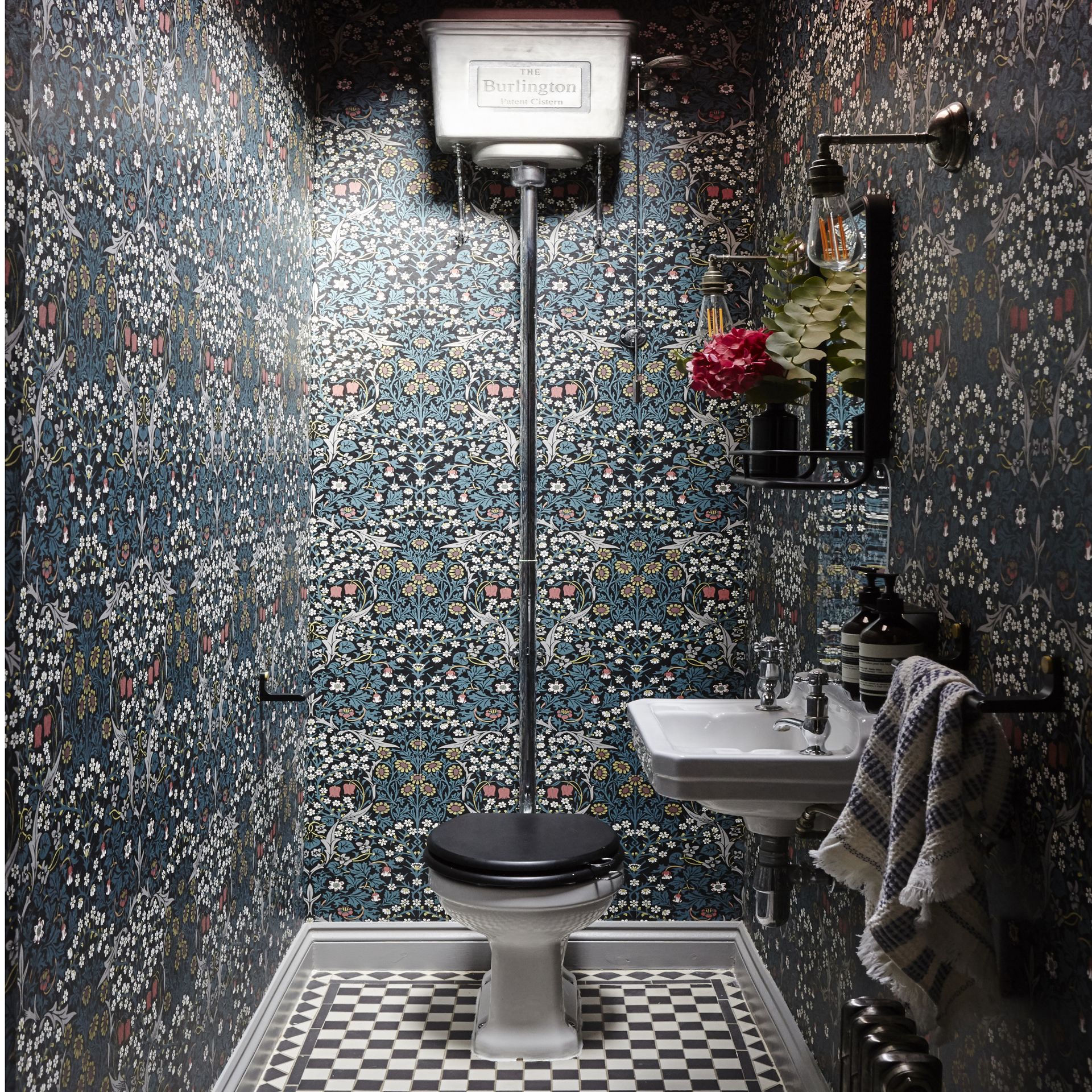 Downstairs toilet ideas to revamp a small cloakroom | Ideal Home