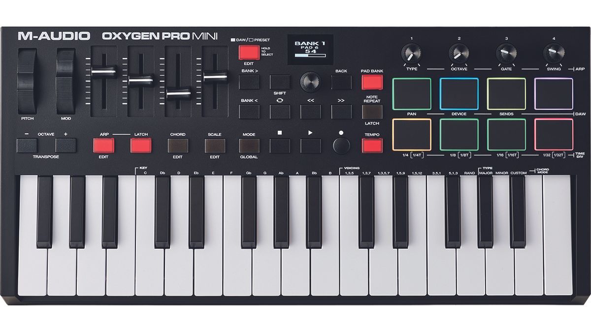 M-Audio Oxygen Pro Mini review | MusicRadar