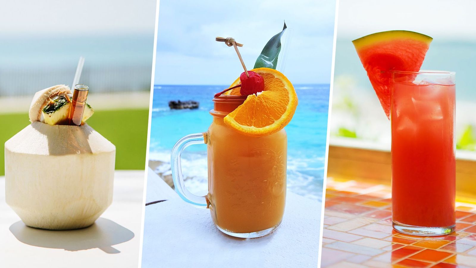 Tropical Cocktail Recipes - Island Cocktails | Marie Claire