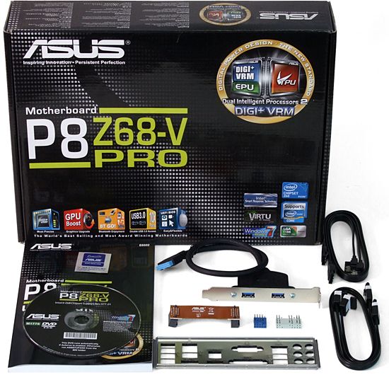 Asus P8Z68-V Pro - Z68 Express Roundup: Three Motherboards Do Battle ...