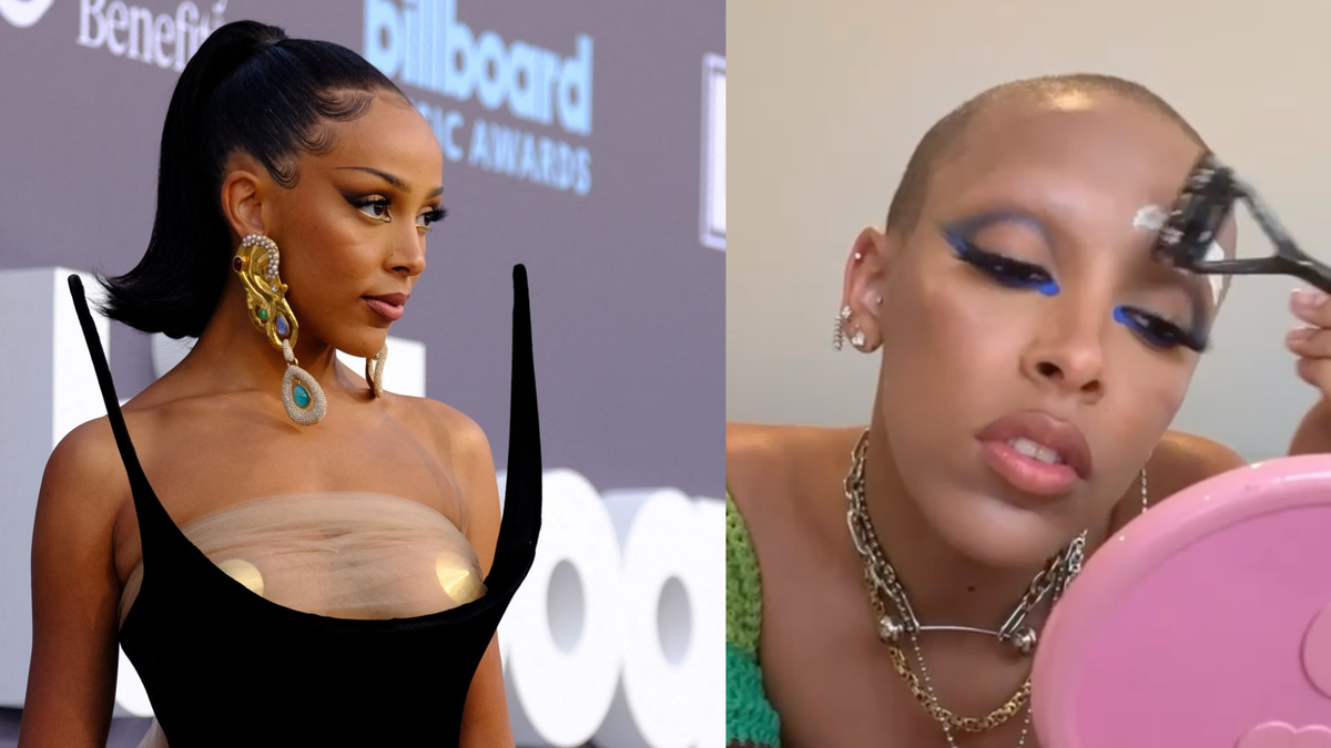 Doja Cat Shares The Reason She Shaved Her Head And Eyebrows - TrendRadars