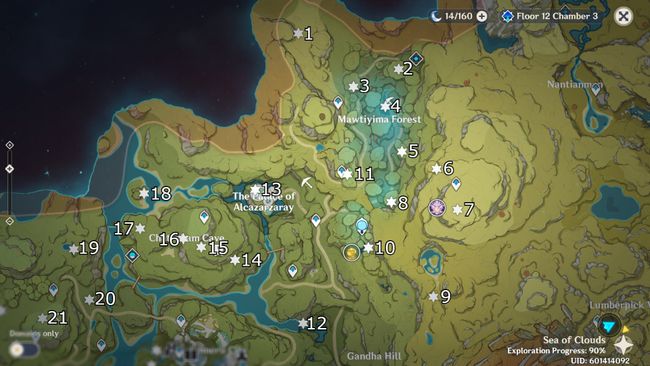 All Genshin Impact Dendroculus locations | GamesRadar+