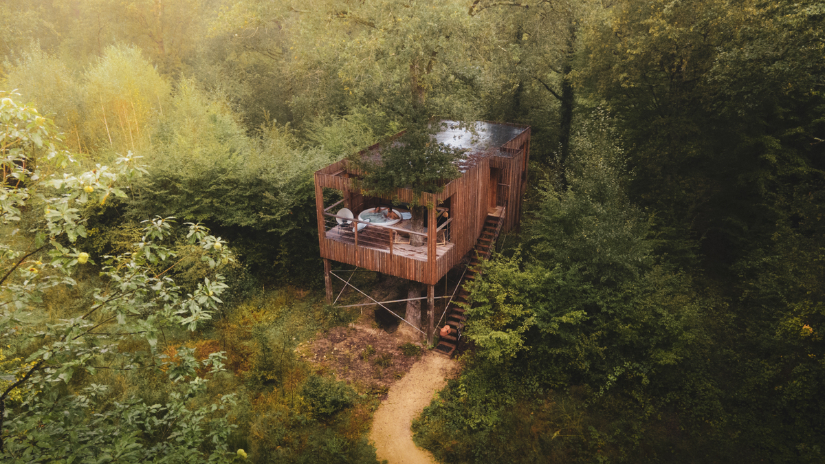 Loire Valley Lodges review: sleep, feast and revive in treetop luxury ...