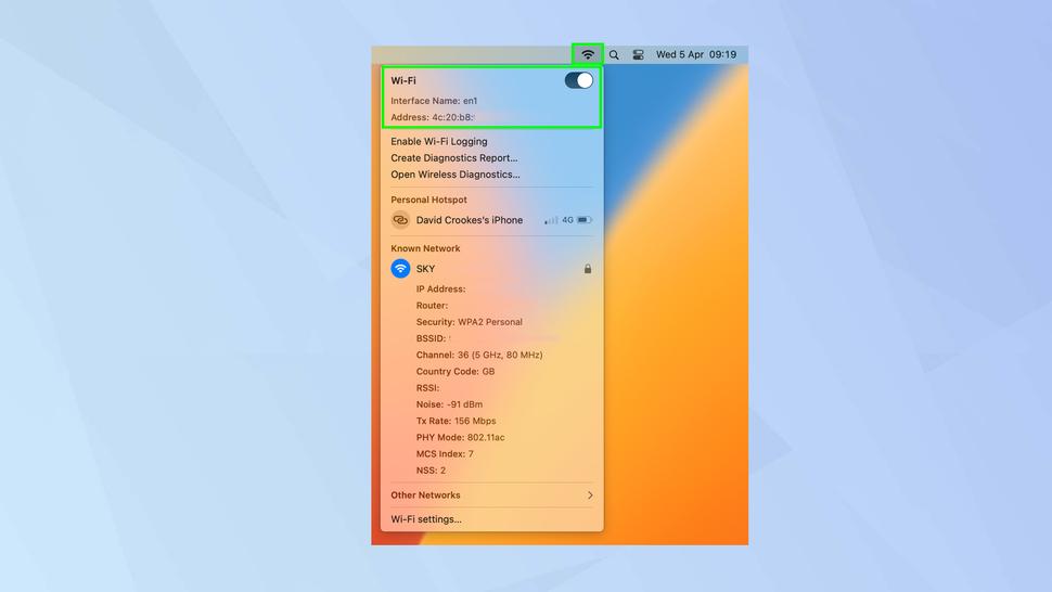 How to change your MAC address in macOS | Tom's Guide