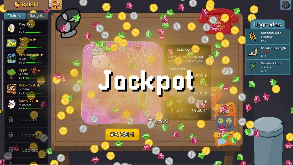 Like scratching scratchers but don't actually want to blow money on the ...