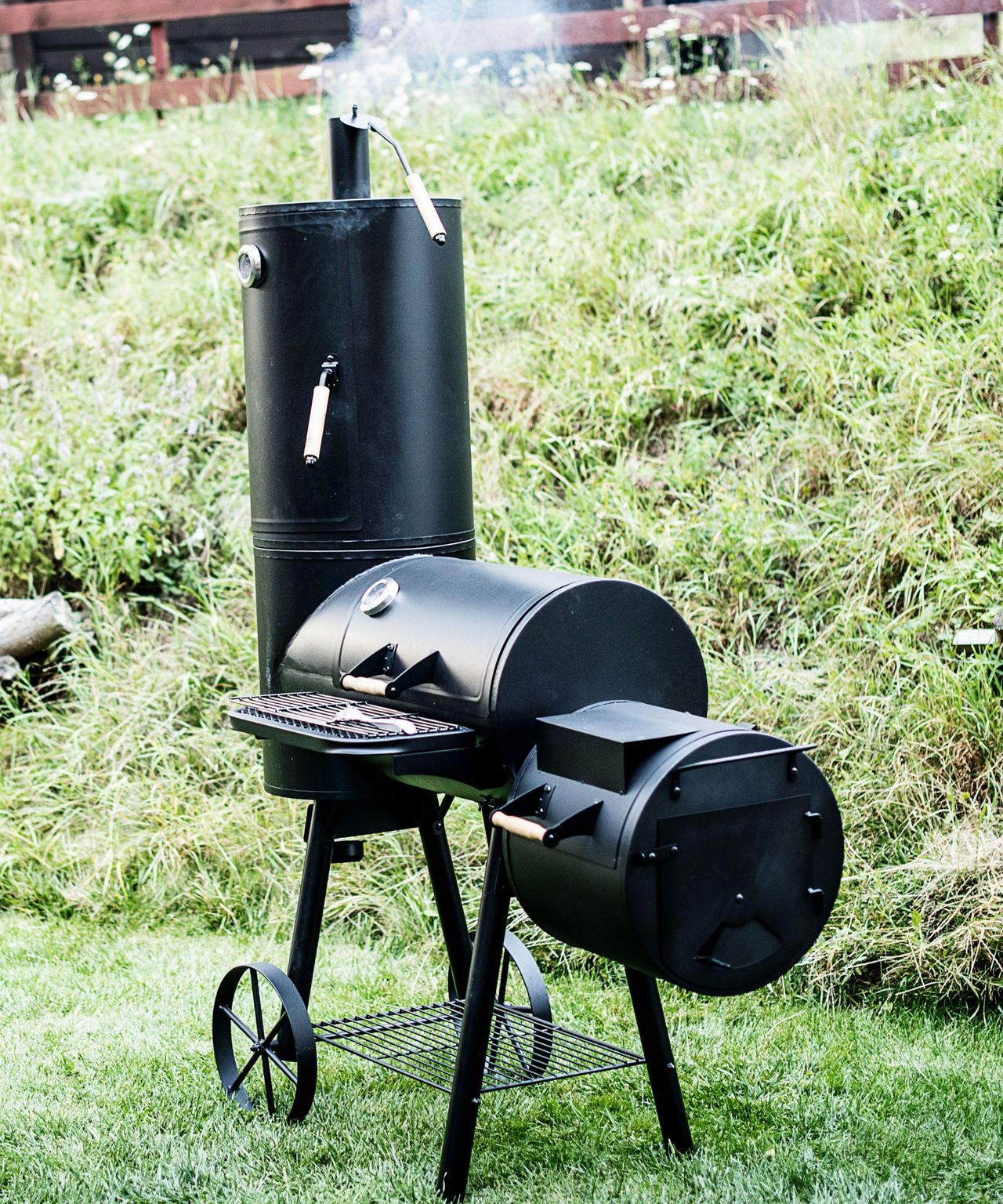 Smokers vs gas grills: which is best? | Homes and Gardens