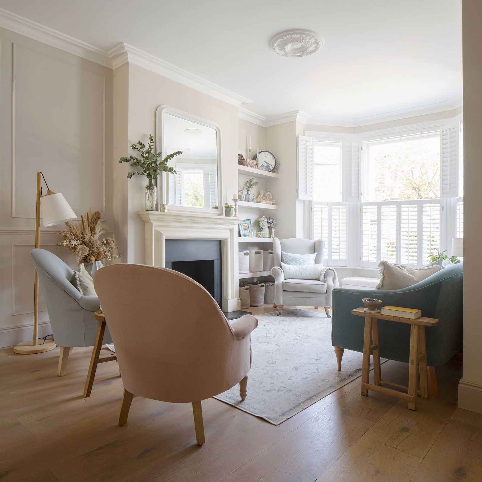 A neutral scheme creates balance in this beautiful home | Ideal Home