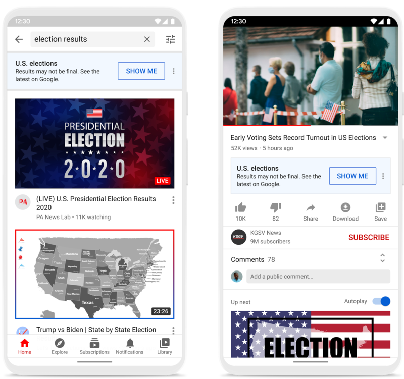 Here's how big tech companies are supporting the 2020 U.S. elections ...