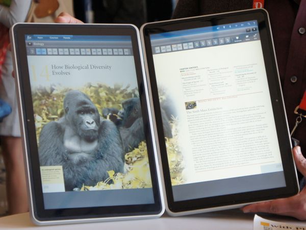 Kno Tablet Hands-on Video: Large But Not Quite in Charge | Laptop Mag