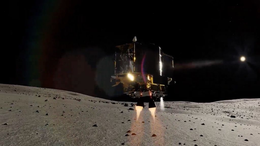 Japan's 'Moon Sniper' probe lands on moon, but suffers power problem ...