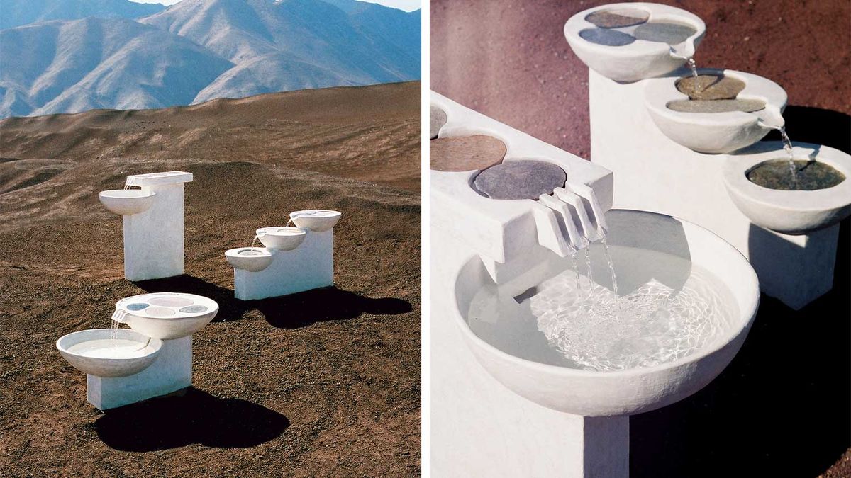 Lily Clark fountains bring some blue mind to Design Miami | Wallpaper*