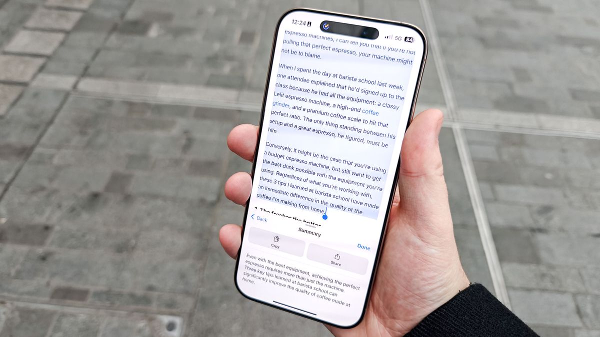I tried all new Apple Intelligence features in iOS 18.1 — here’s the ...