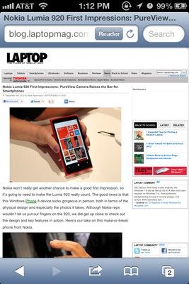How to Share Links on Facebook and Twitter Using Safari in iOS 6 | iOS ...
