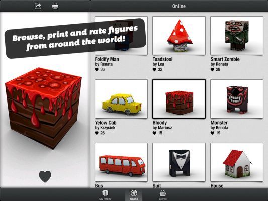 Design, Create and Print 3D Paper Models on Your iPad with Foldify ...
