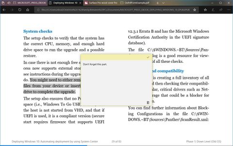 How to use Microsoft Edge's reading features in Windows 10 April 2018 ...