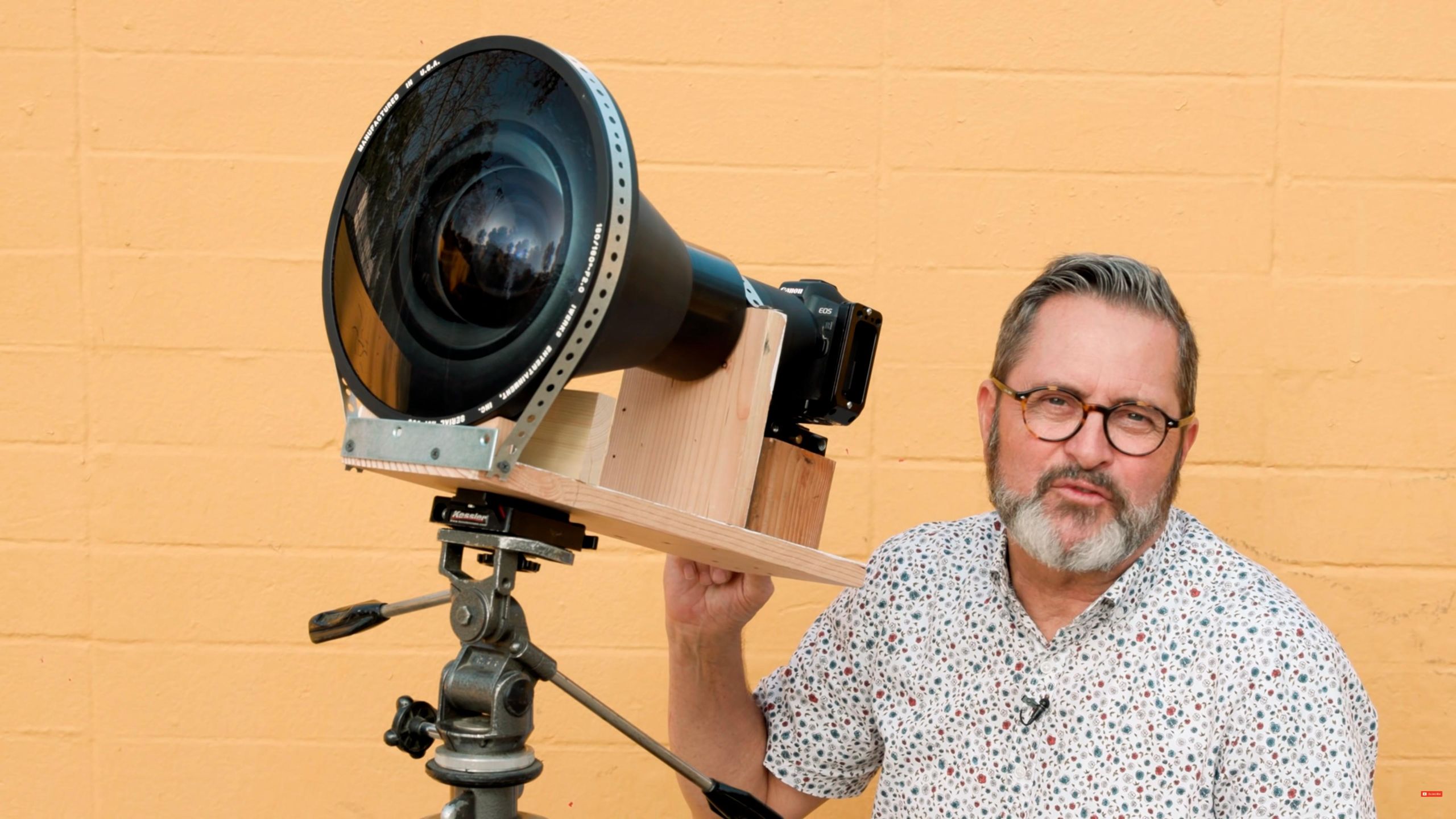 This photographer adapted a massive IMAX lens to a Canon EOS R ...
