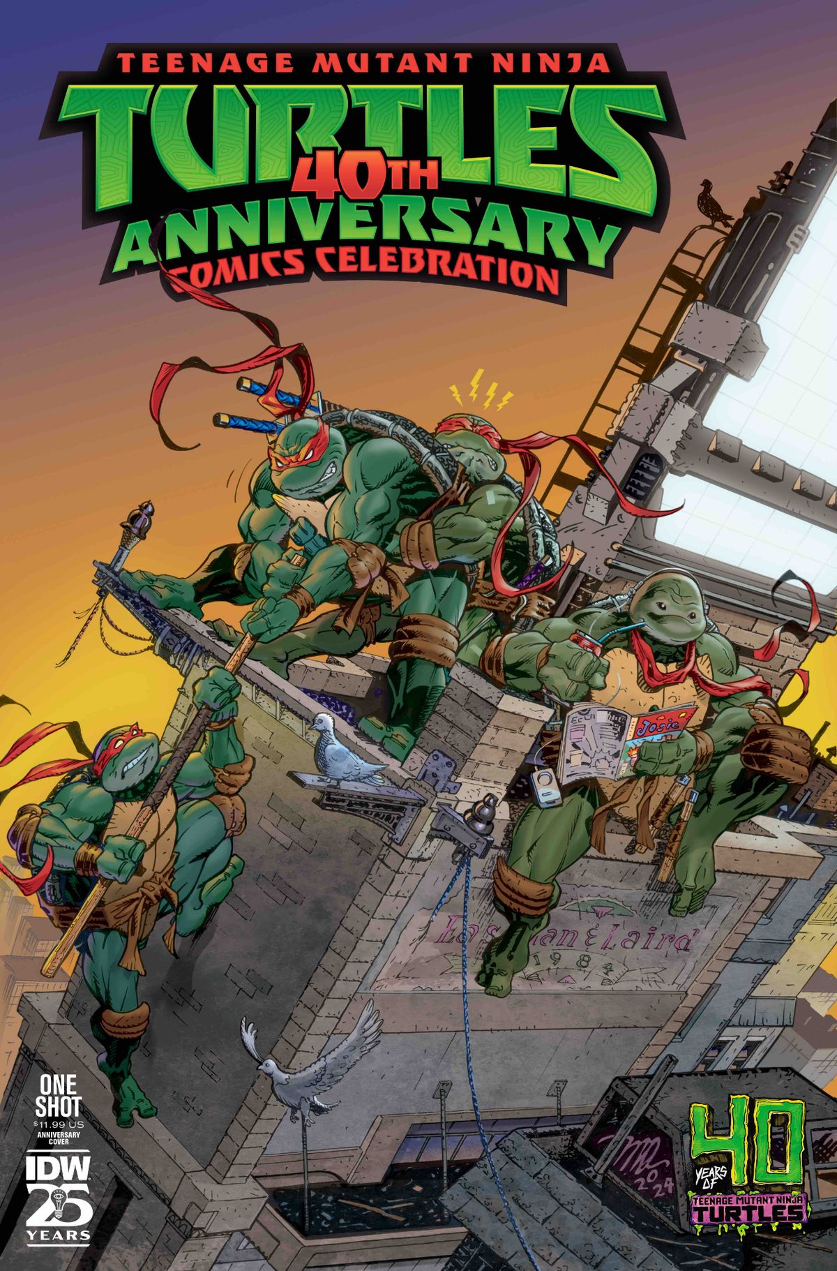Teenage Mutant Ninja Turtles co-creators Kevin Eastman and Peter Laird ...