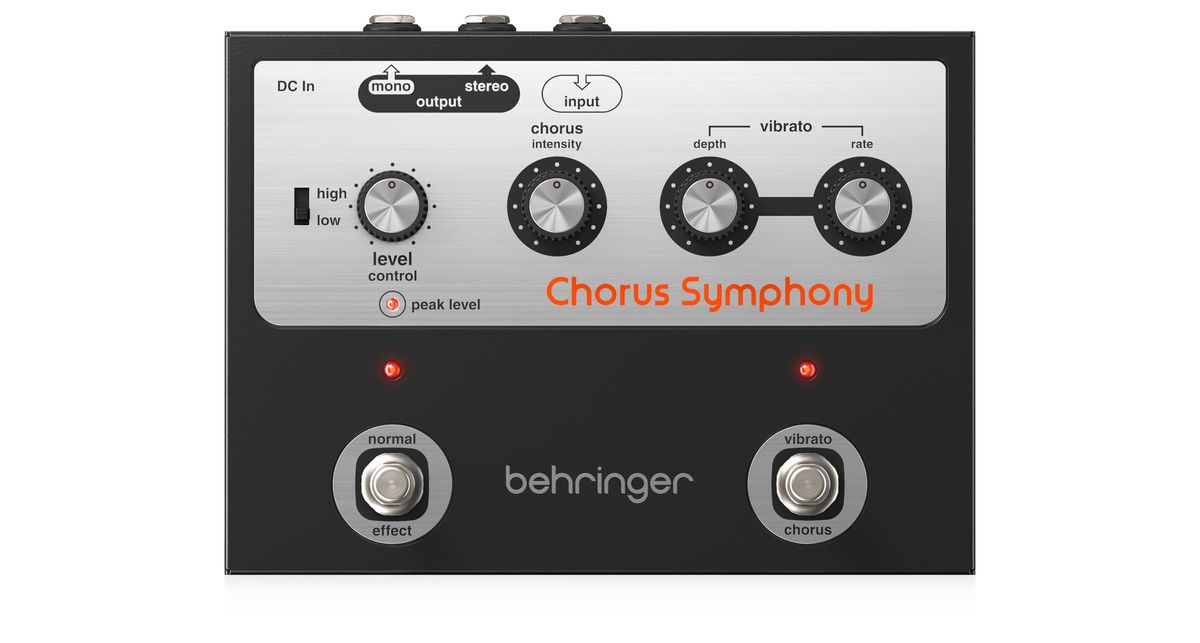 Message in a pedal: Behringer's new Chorus Symphony is a clone of pedal ...