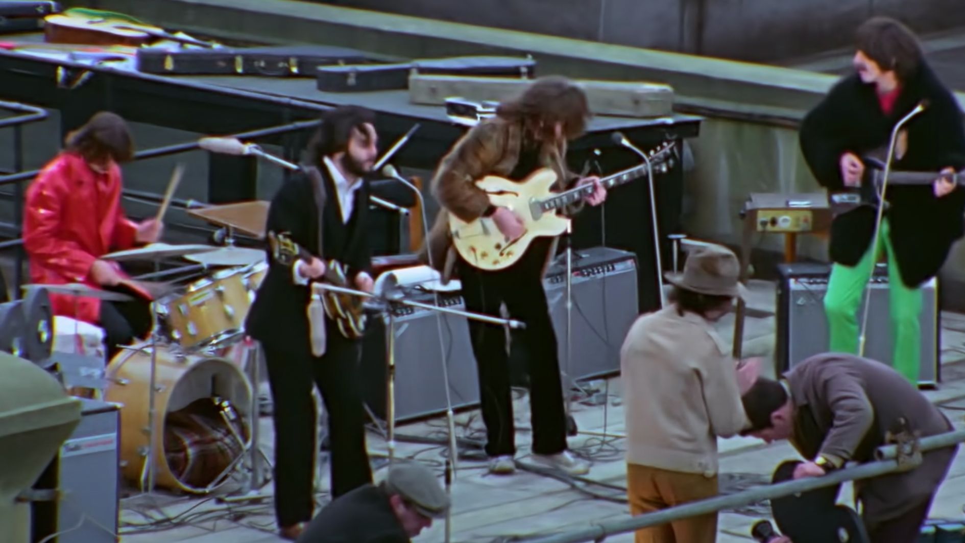 The Beatles' legendary 1969 rooftop show will be screened in IMAX ...