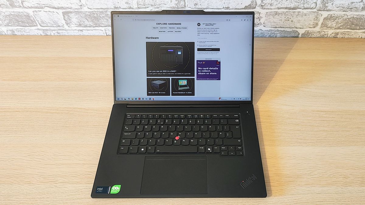 Lenovo ThinkPad P1 Gen 7 review | ITPro