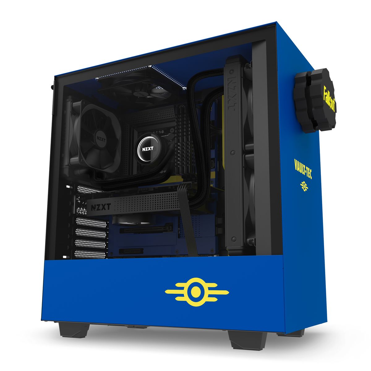 NZXT Launches Vault Boy Themed Case and Motherboard Covers | Tom's Hardware