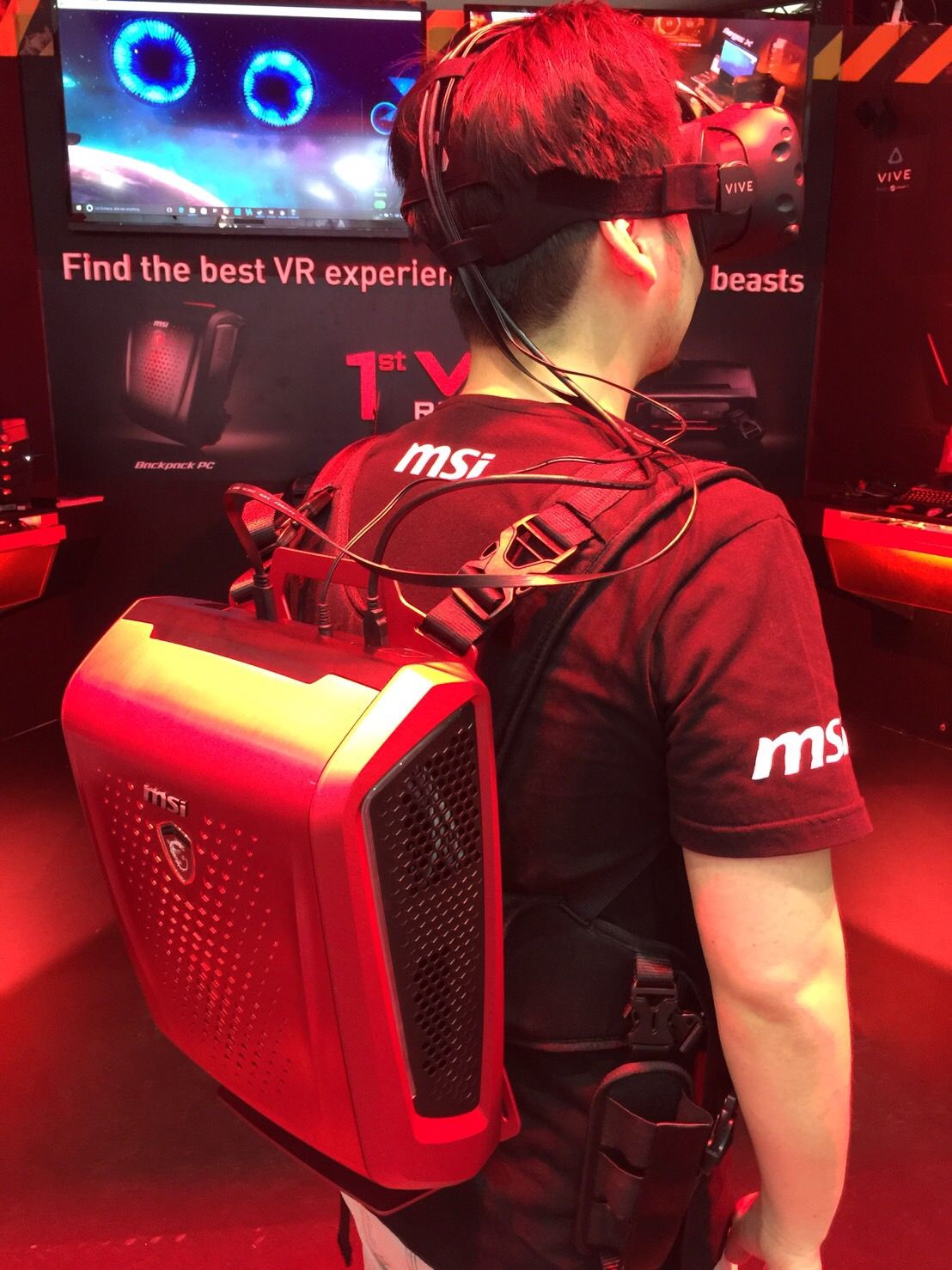 Today's VR backpacks are a first stab at cable-free VR | PC Gamer