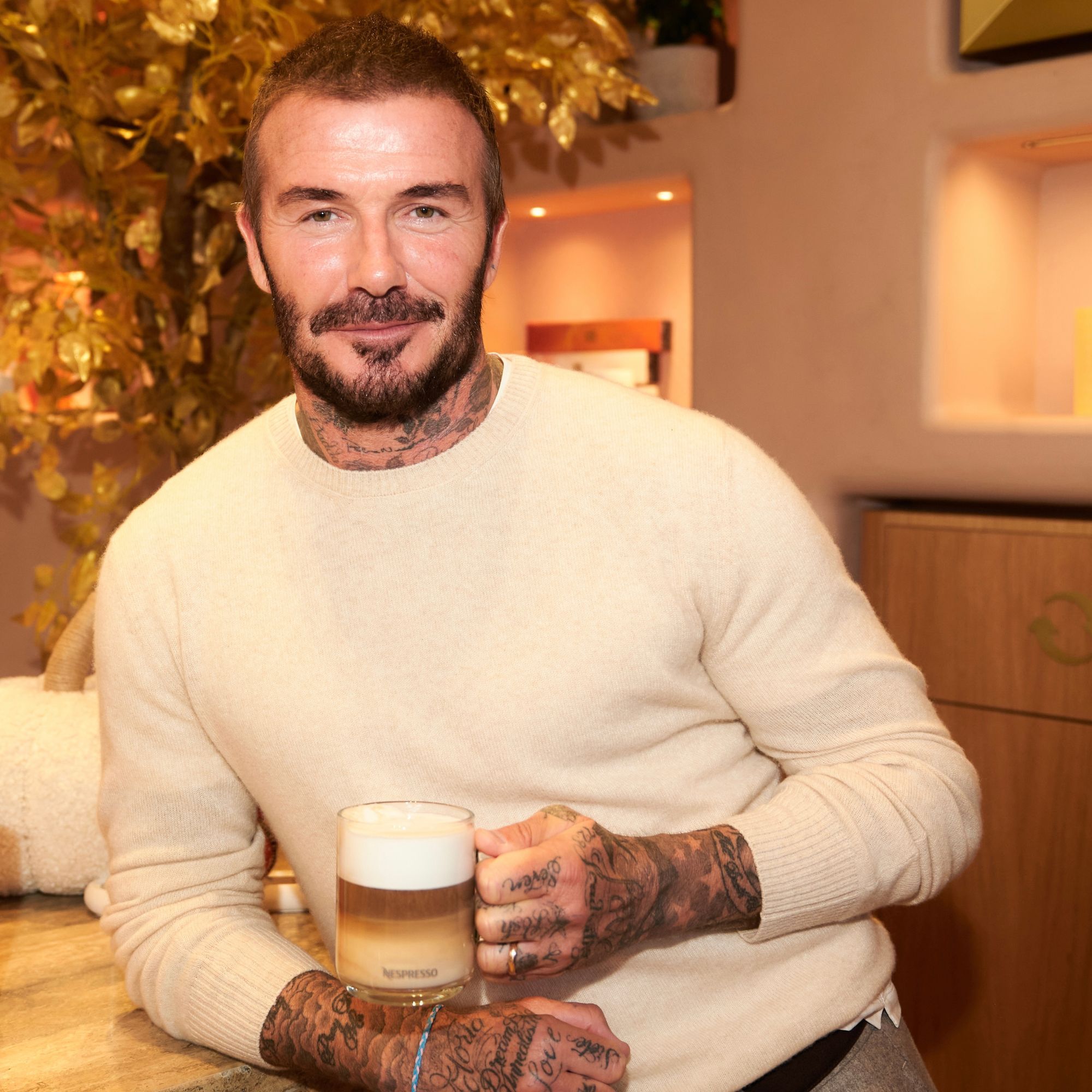 David Beckham's trick to sprucing up an espresso at home | Ideal Home